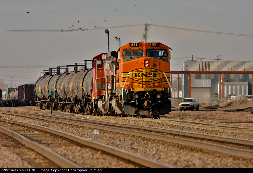 BNSF 551 Switches